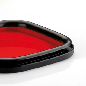 Guzzini Box na oběd s vnitřní krabičkou červený