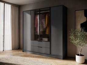 Piaski Šatní skříň KELLY 4D RM Barva: Kašmír