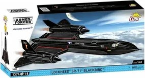 COBI 5891 Lockheed SR-71 Blackbird / 1374 kostek / 1 figurka / 1:48 /