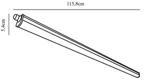 Nordlux - LED Technické svítidlo WESTPORT LED/39W/230V 4000K IP65