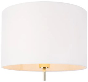 Zuma Line RLT93163-1GW - Stolní lampa REA 1xE27/60W/230V bílá