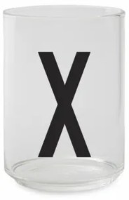 Personal Drinking Glass, písmeno X Design Letters