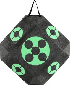 Lukostřelecký terč, 38,1 × 38,1 cm všestranný střelecký terč pro lukostřelbu