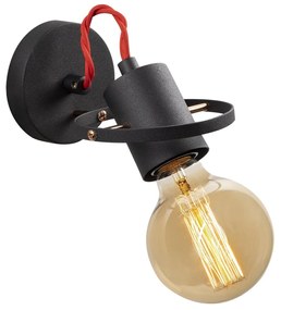 Nástěnná lampa Vaveyla černá