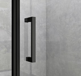 design sprchový kout RAVENA BLACK R36 75-100cm