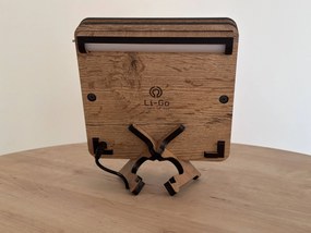 Li-Go "Hokejista" lampa 19x19cm provedení povrchu: dub světlý