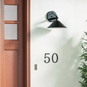 Venkovní světlo na fasádu Elstead Ripley M LED 8W IP44 Černá