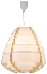 Bílé závěsné svítidlo Nagoja – Candellux Lighting