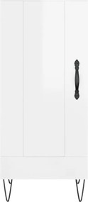 vidaXL Skříň highboard 34,5 x 34 x 180 cm kompozitní dřevo [3190079] Barva: hnědý dub