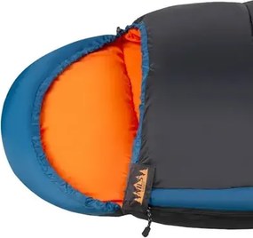 NILS Camp NC2012 černý/navy / Spací pytel / 190+30 x 80 cm / 10 °C | -