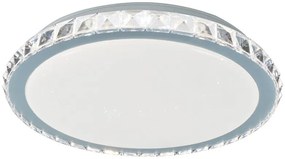 Rabalux 2420 led stropní svítidlo cressida 1x24w | 1720lm | 4000k - hvězdný efekt, bílá