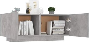 Noční stolek betonově šedý 100 x 35 x 40 cm kompozitní dřevo 3082769