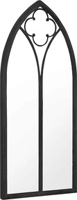 Zrcadlo černé 100 x 45 cm železo do interiéru 3093520
