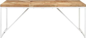 Jídelní stůl 180 x 90 x 76 cm masivní akácie a mangovník 323551