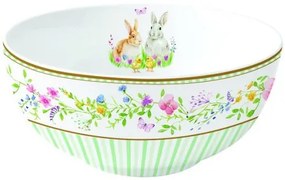 Easy Life Porcelánová miska Happy Easter-15x15cm