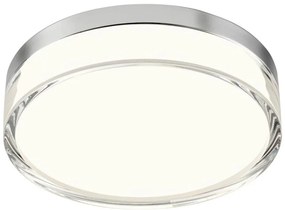Redo 01-3727 - LED Stropní svítidlo FRISBI LED/12W/230V 3000/4000K IP44 chrom