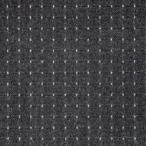 Condor Carpets, Metrážový koberec Udinese antracit - neúčtujeme odřezky z role, na míru, šíře 2m,4m, černá, filc, chodba / předsíň