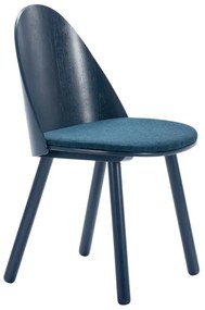 Modrá jasanová jídelní židle Teulat Uma
