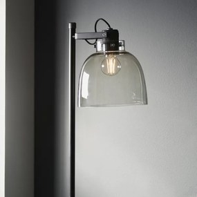 Endon 107013 - Stojací lampa URBAN 1xE27/10W/230V černá/kouřová