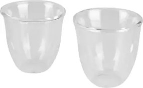 DeLonghi DLSC310 sada sklenic na espresso / 2ks / 90 ml / termosklenič