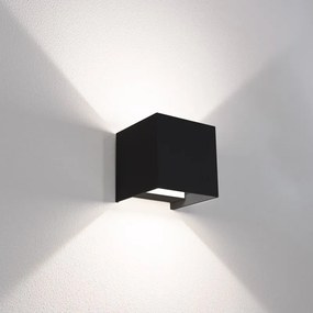 CEN UDSNE-1010 Venkovní svítidlo APPLIQUE LED UPDOWN QUADRATO NERO 10W 2700-4000-6500K 800lm IP65 - CENTURY