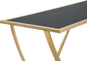 Designová konzole Rajsaun 120 cm zlatá