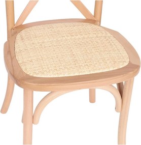 Dřevěná židle Solido light, ratan