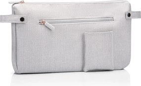 Módní taška Reisenthel Loopshopper M frame twist sky rose