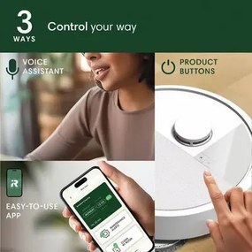 iRobot Roomba Plus 405 Combo + AutoWash dock bílá / Robotický vysavač