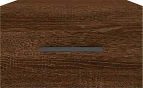 vidaXL Nástěnné noční stolky 2 ks 35 x 35 x 20 cm [829883] Barva: hnědý dub