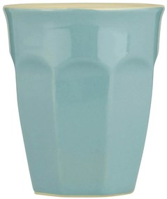 IB LAURSEN Latte hrneček Mynte Aqua Haze 250 ml, modrá barva, keramika