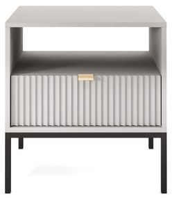 Piaski Noční stolek Nova S54 Barva: Bílá
