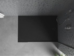 Mexen Amon obdélníkový sprchový kout SMC 100 x 80 cm, černý - 4F708010