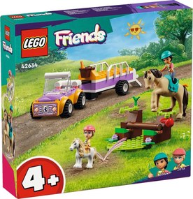 LEGO FRIENDS Přívěs s koněm a poníkem 42634 STAVEBNICE 2242634