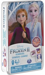 Domino frozen 2 domino v plechové krabičce