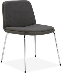 Danish style Jídelní židle Hiena (SET 2 ks), antracitová