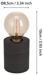 Eglo 900334 - Stolní lampa TURIALDO 1xE27/28W/230V