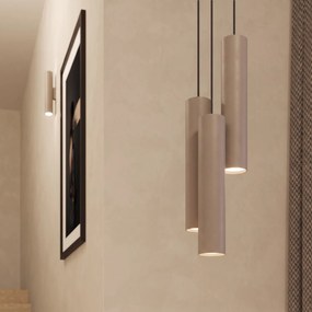 Sollux Lighting Nástěnné svítidlo LAGOS 2 taupe