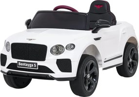 Elektrické autíčko Bentley Bentayga S bílé