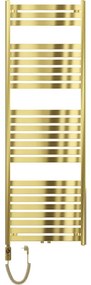Mexen Uran, elektrické topné těleso 1800x600 mm + topná tyč 900 W, zlatá lesklá, W105-1800-600-2900-50