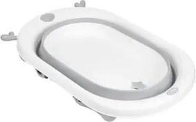 KikkaBoo Vanička skládací Foldy Grey / od narození do 36 měsíců