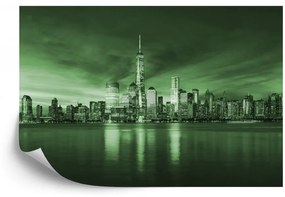 Fototapeta New York City Sunrise In Green Hladký vinyl 90x60
