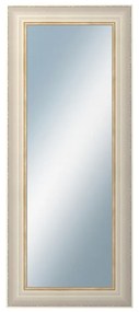 DANTIK - Zarámované zrcadlo - rozměr s rámem cca 50x120 cm z lišty GREECE bílá (2639)