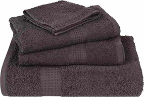 Ručníky FROGN 2 ks antracitové 50x100 cm 360 g/m² 136681