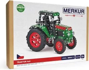 Merkur - Traktor 4x4 zelený / 567 dílků / od 5 let