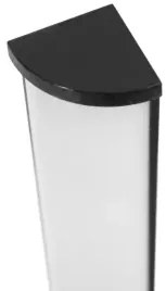 LED stojací lampa Johnny Digital Led Rgb černé s dálkovým ovladačem