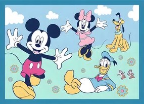 TREFL Puzzle Mickey Mouse: Přátelé 4v1 / 35+48+54+70 dílků / 28,5 x 20