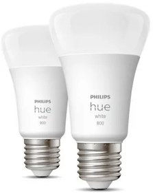 LED žárovka E27 Philips Hue 2ks 9W (60W) teplá bílá (2700K) stmívatelná