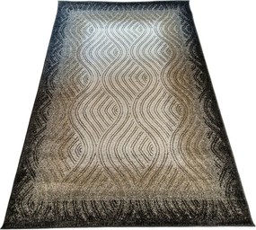 HU Krémový moderní koberec Lagos 859 Creme Rozměr: 60x100 cm