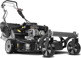 Weibang WB 778 SLCV-SW Benzínová dvounožová sekačka 77 cm s otočnými koly, tlakové mazání – Montáž a olej